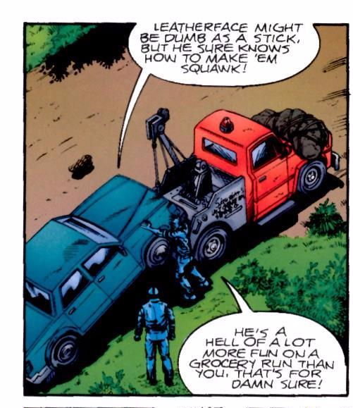 Slash Fiction: Jason vs. Leatherface | The Unspoken Decade: 90's Comic ...